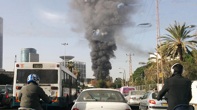 Fire erupts in IDF's top base