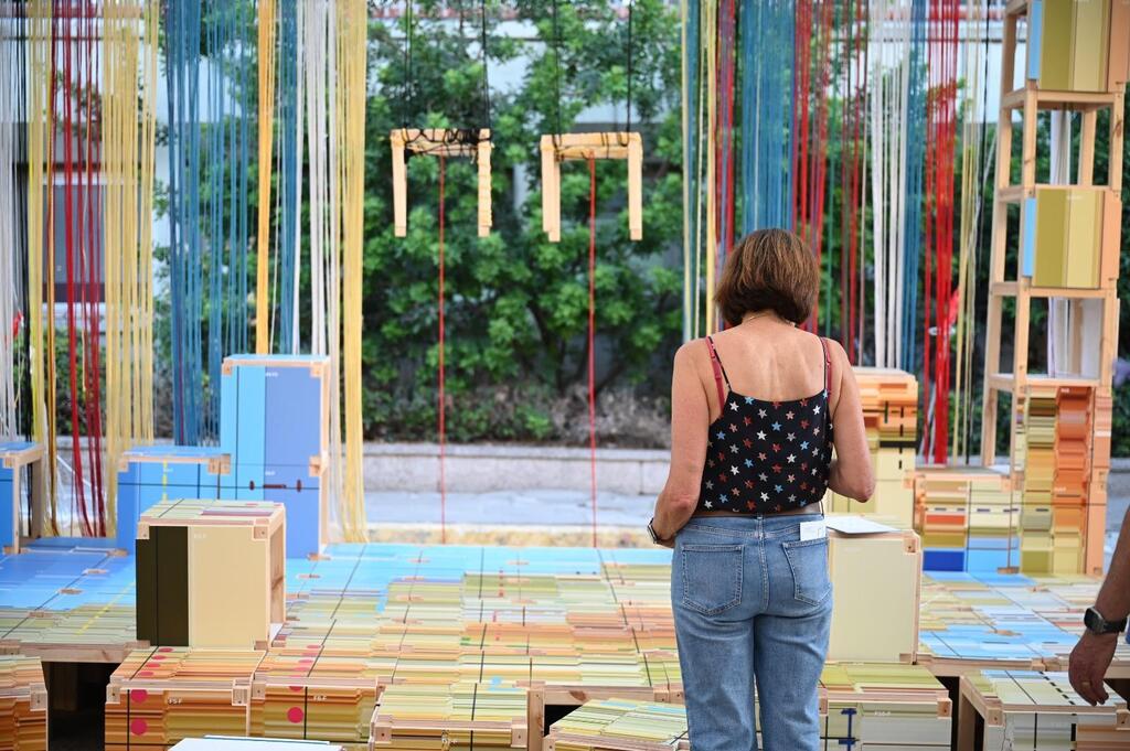 Jewish-Arab art project reimagines borders at Tel Aviv’s 'Freshpaint' fair