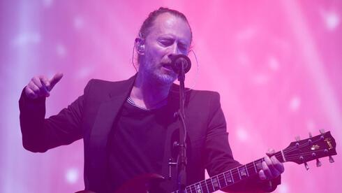 Radiohead's Thom Yorke clashes on stage with pro-Palestinian protester
