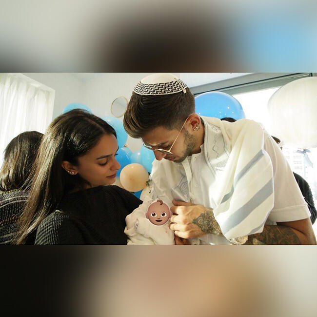מזל טוב בן אל תבורי ואורטל עמר חגגו ברית לבן