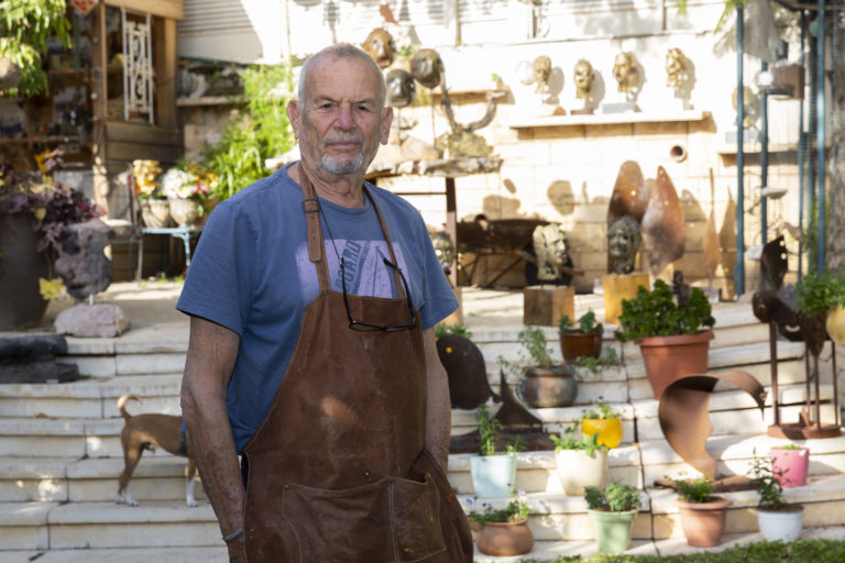 Ex-Shin Bet man sculpts himself into an artist