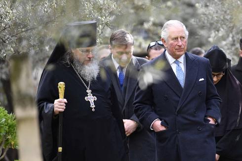 Prince Charles visits Jerusalem grave of grandmother who saved Jews in WWII