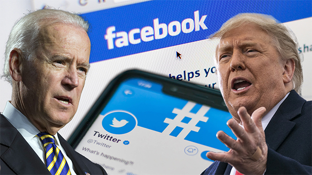 Twitter, Facebook push back on Trump's election posts