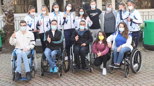 Thirty-three Israeli athletes set off for Tokyo Paralympic Games