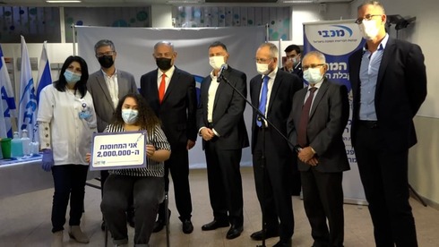 Two million Israelis received 1st dose of COVID vaccine, Health ...