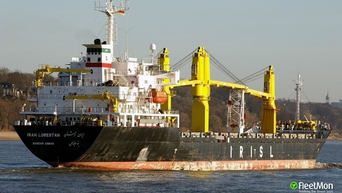 Report: Iranian ship struck by missile in the Red Sea