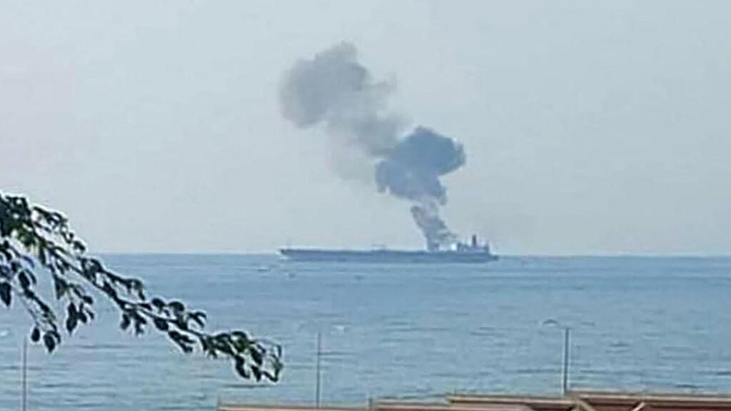 Syria oil tanker catches fire after alleged Israeli attack