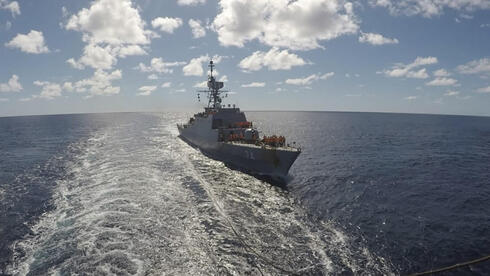 Iranian warship Alborz enters the Red Sea - Tasnim