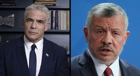 Report: Lapid met with Jordan's King Abdullah II last month