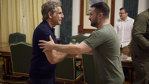 'You're my hero': Jewish actor Ben Stiller tells Zelensky in Kyiv