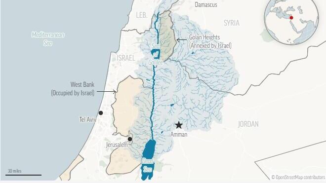 Mideast's Jordan River: Rich in holiness, poor in water