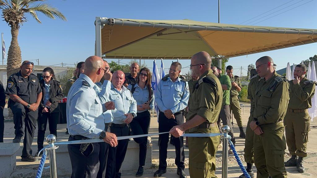 In first, Israel sets up police station inside military base