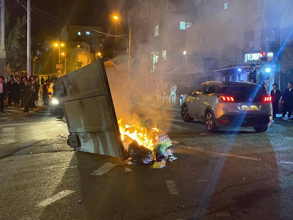 Mother of 11 in serious condition after Haredi riot