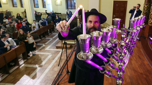 Snaps of Hanukkah celebrations around the world