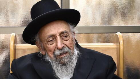 Spiritual leader of Israel’s largest ultra-Orthodox party Rabbi Baadani ...