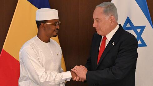 Chad President Deby arrives to open new embassy