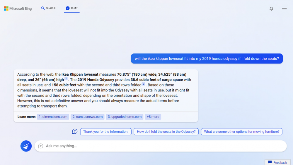 מיקרוסופט: ChatGPT מגיע למנוע החיפוש בינג ואל לדפדפן אדג'