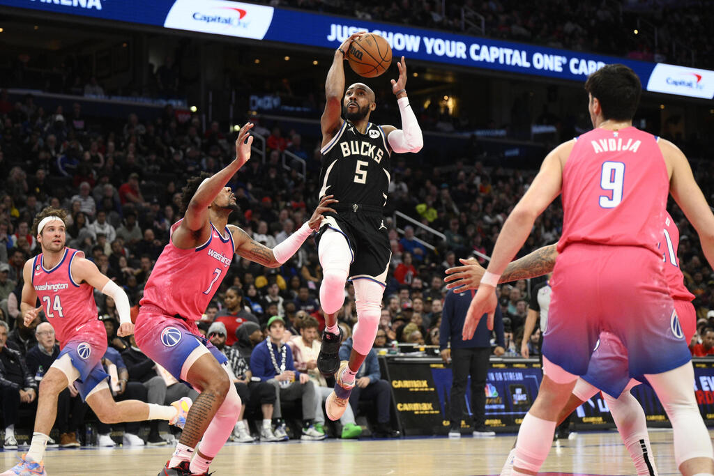 אבדיה קלע 17 נקודות, קאמבק גדול של וושינגטון לא מנע הפסד למילווקי