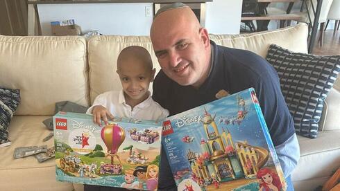 Israel's 'Lego man' brings joy to children in U.S. hospital