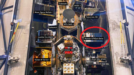 Israeli-developed satellite among 72 launched by SpaceX Transporter 8 ...