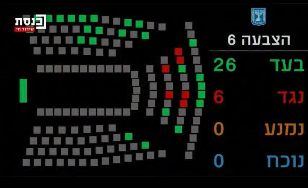 Bill to indemnify victims of terrorism clears first Knesset reading