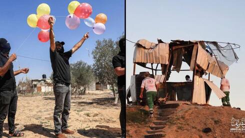 IDF strikes Hamas posts in Gaza in retaliation for incendiary balloons ...