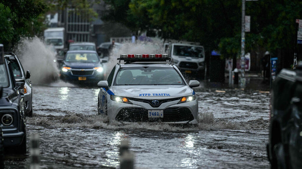 New York's record-breaking rainfall shocks local Israelis
