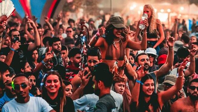 Chilling: Images from southern Israel music festival before Hamas attack