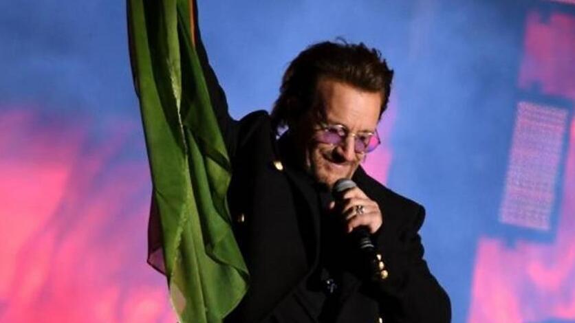 Does Bono support Israel against Hamas?