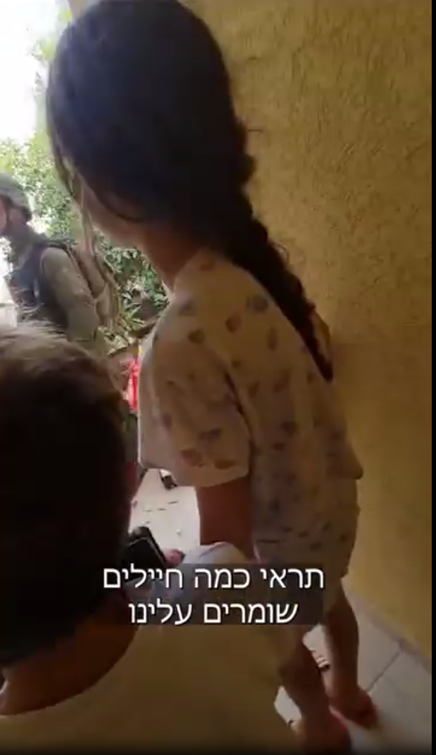 'Don't worry, Daddy's got a gun': Israeli family documents Hamas attack drama