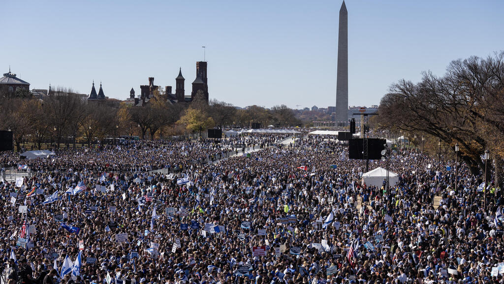 Washington DC rally for Israel: Largest Jewish gathering in Jewish history