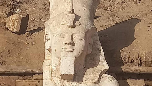 Archaeologists in Egypt unearth section of large Ramses II statue