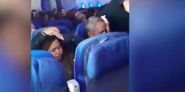 At least 50 hurt when Sidney to Auckland flight takes nose dive