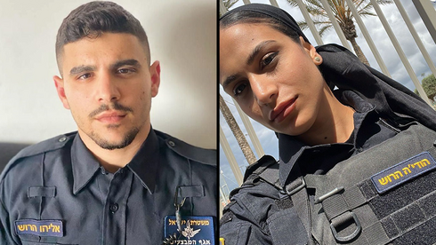 Haredi police investigator carries torch for husband who fell on October 7