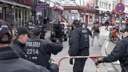 German police shoots man with ax, firebomb ahead of Euro match