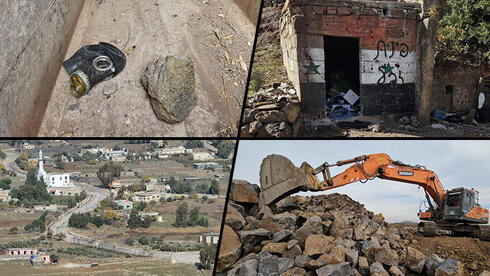 Torn Assad photos, old gas masks: Inside an abandoned Syrian army outpost