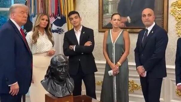 Freed hostage Edan Alexander meets President Trump at the White House