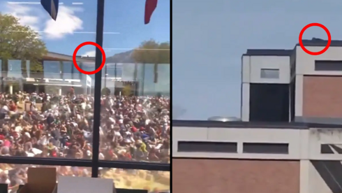 Manhunt for Charlie Kirk assassin widens; suspected rooftop sniper caught on camera