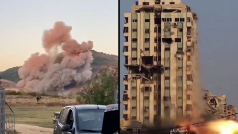 IDF destroys tallest tower in Gaza City and attacks weapons depots in ...